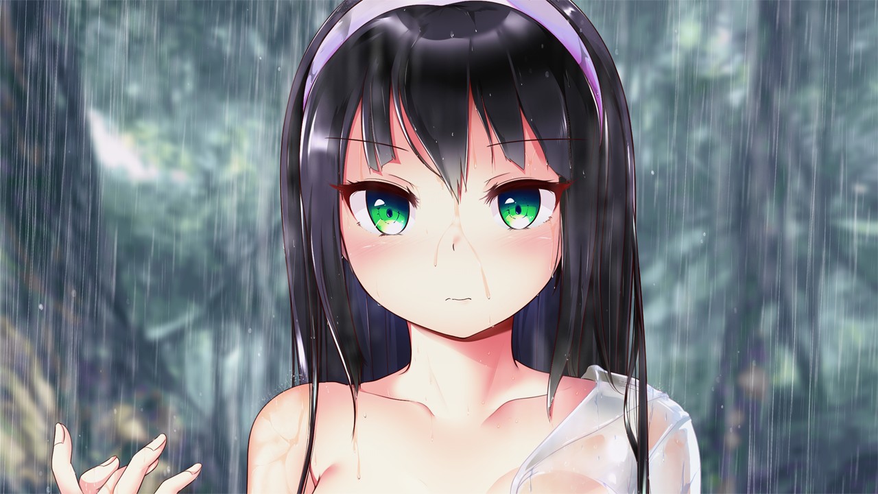 今月の描き下ろし:梅雨ですね 月の水企画 Ci En(シエン)