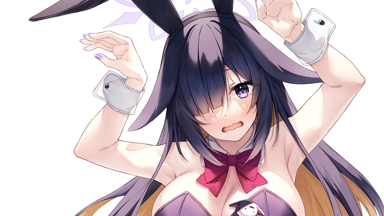 【完成】バニーツクヨさん(ブルアカ)【二次創作】 はすみ くおんちゃんとせつなちゃんのお家 Ci En(シエン)